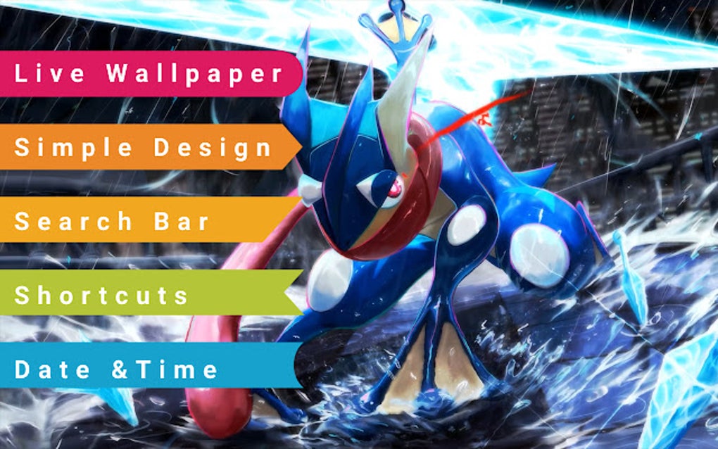 Greninja Pokemon Live Wallpaper para Google Chrome - Extensión Descargar