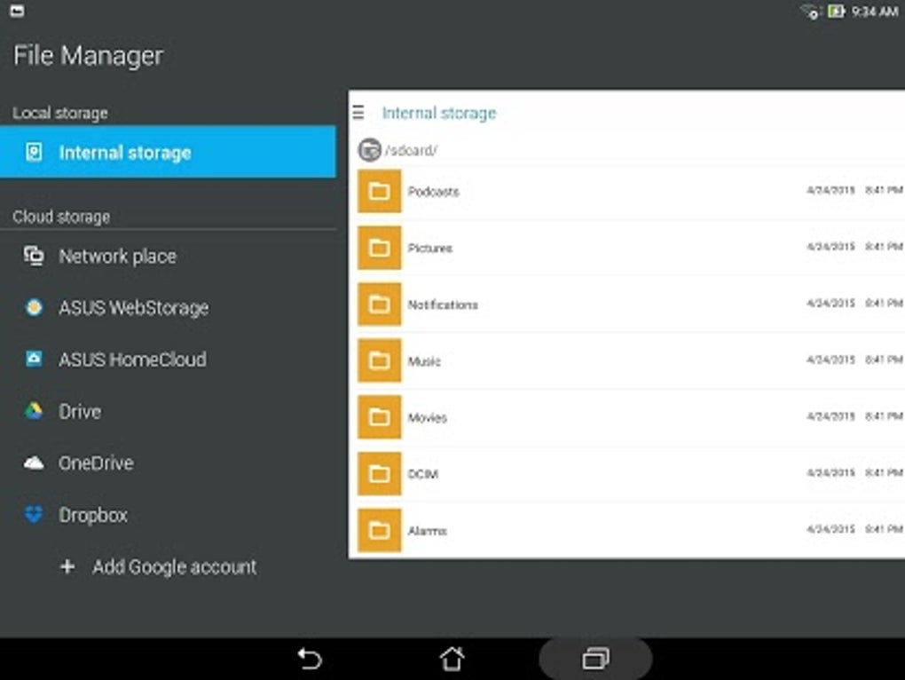 File Manager pour Android - Télécharger