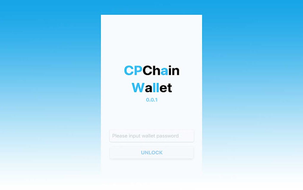 CPChain Wallet Google Chrome 용 - 확장 프로그램 다운로드