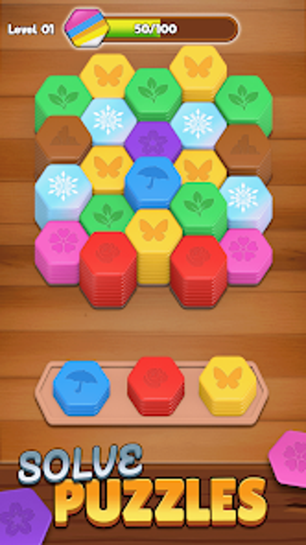 Color Hexa Stack สำหรับ Android - ดาวน์โหลด