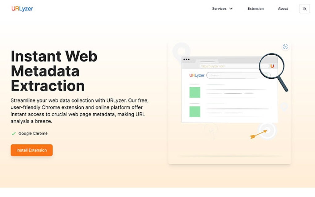 URLyzer-Extract Website meta Data for Google Chrome - Extension Download URLyzer-Extract Website meta Data for Google Chrome - Extension Download