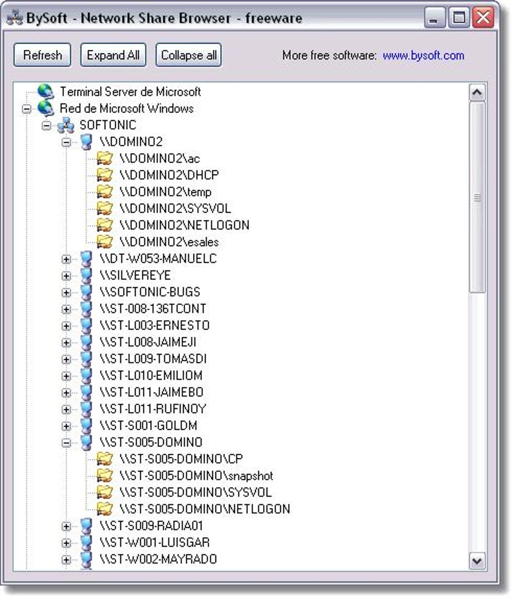 BySoft Network Share Browser - Descargar
