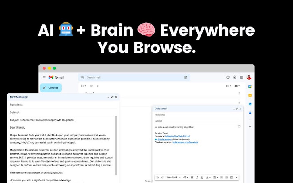 SecondBrain.fyi - ChatGPT Everywhere Google Chrome için - Eklenti İndir
