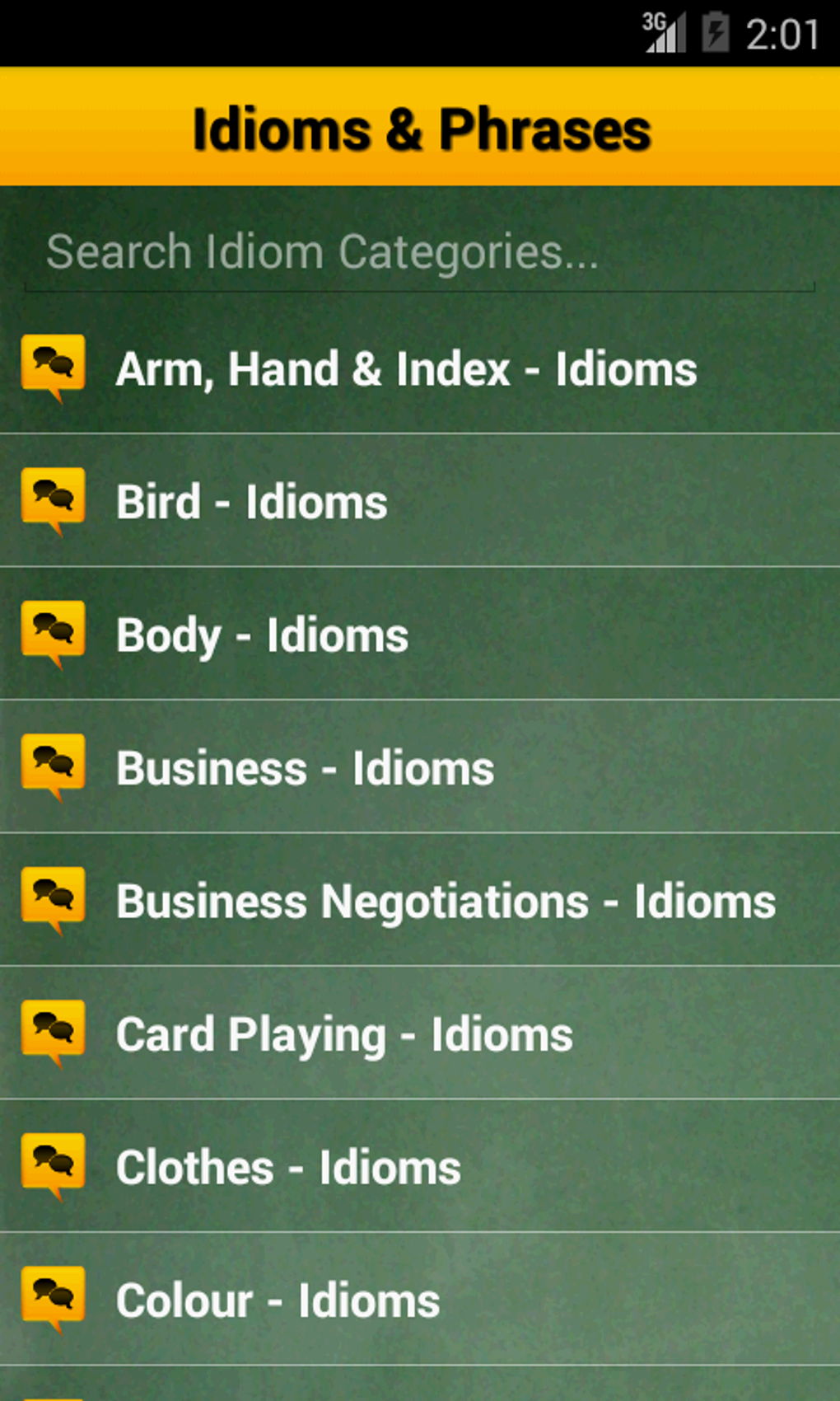 Idioms and Phrases Dictionary APK for Android - Download