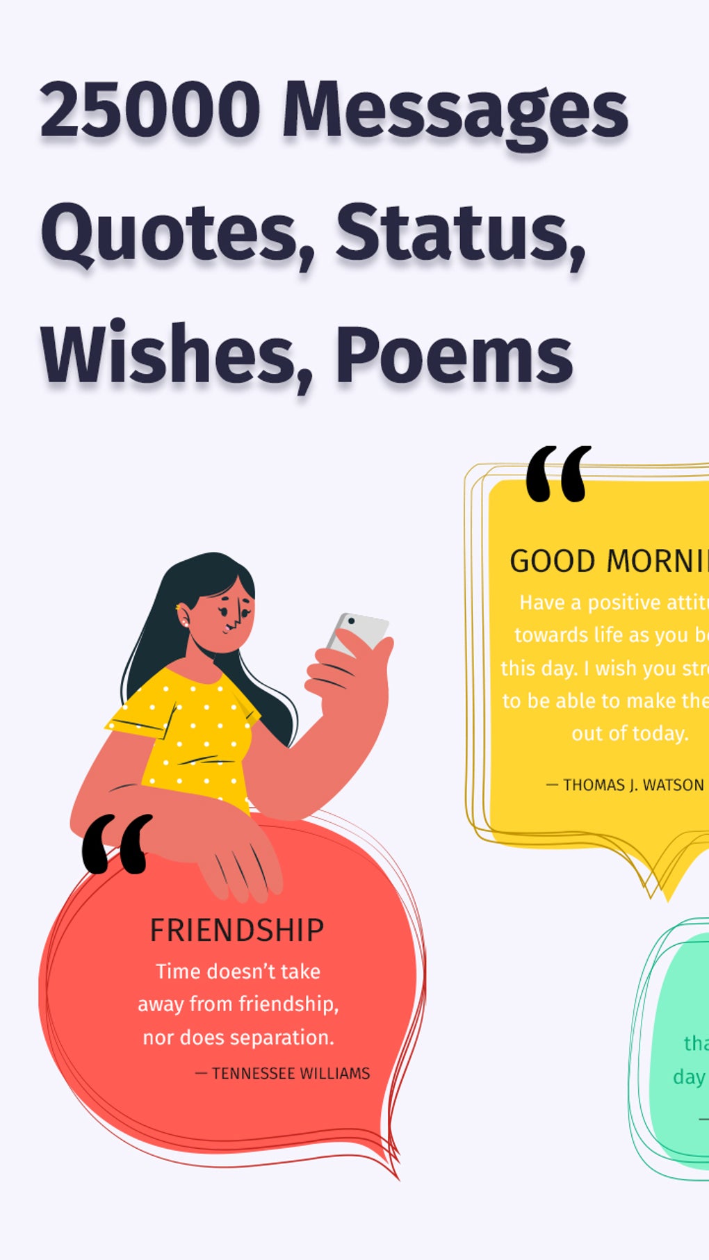 25000 Messages Quotes Status Wishes Poems F r Android Download