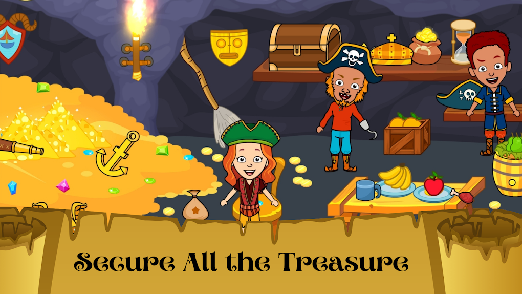 My Pirate Town: Treasure Games for Android - Download