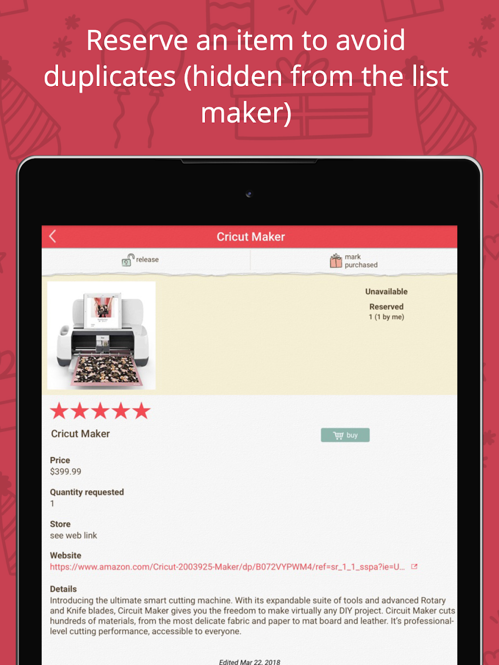 Giftster - Wish List Registry APK for Android - Download