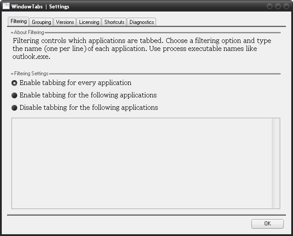 WindowTabs - Descargar