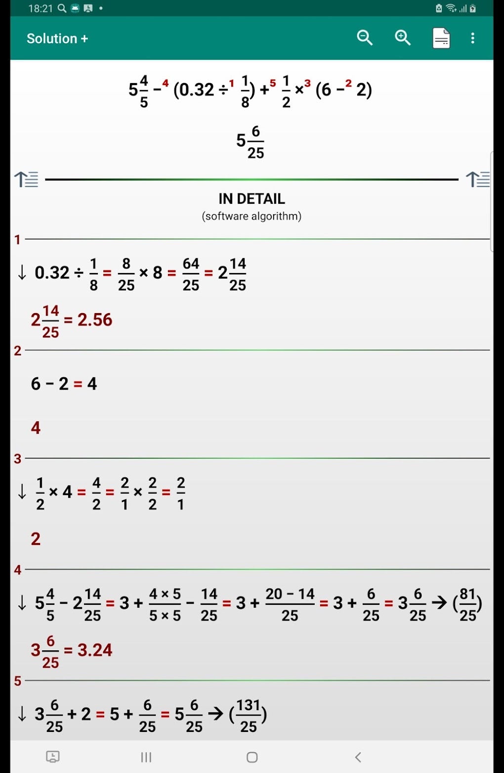 Fractions.Equation.Inequality. for Android - Download