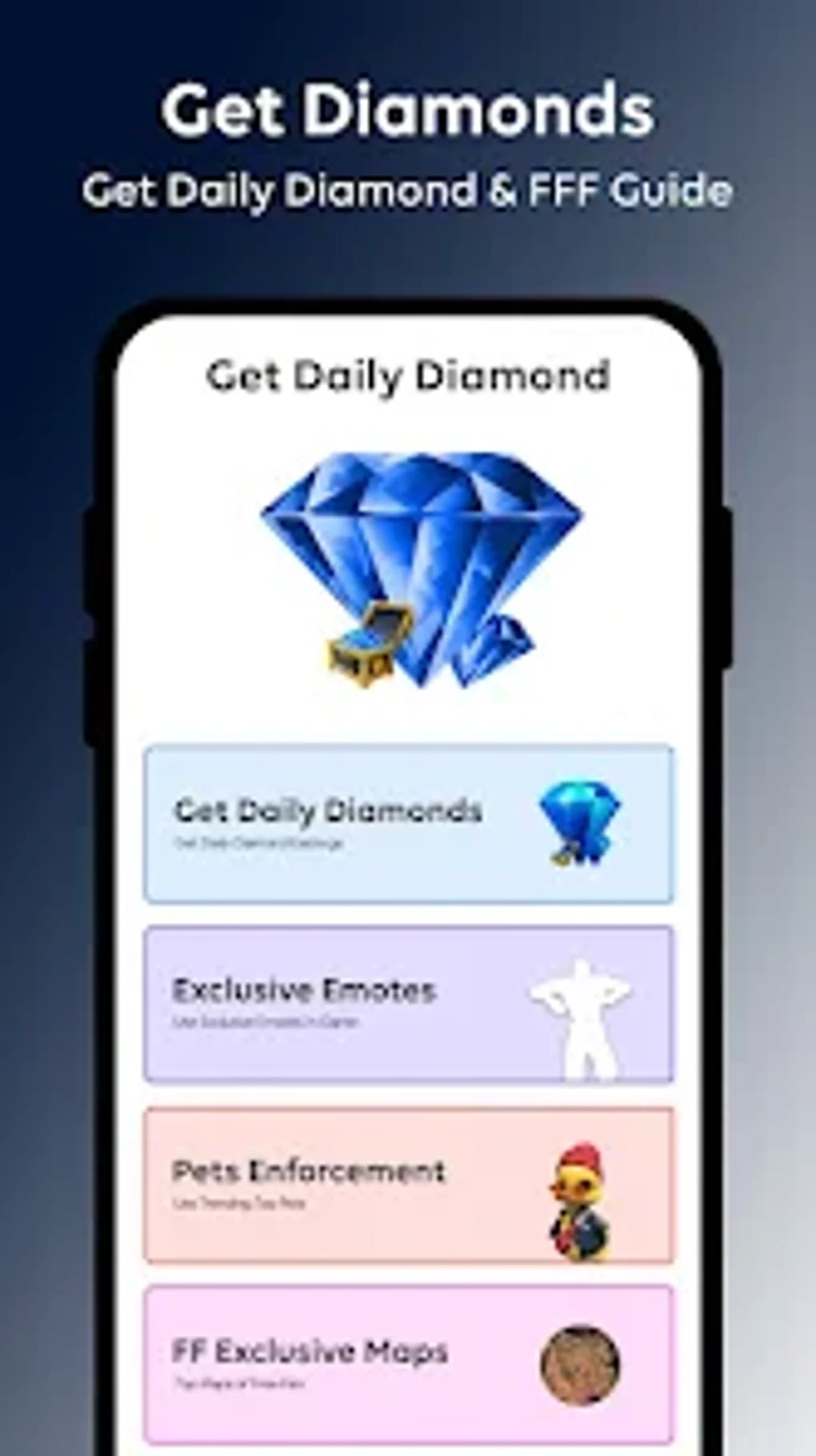 Get Daily Diamonds FFF Guide für Android - Download