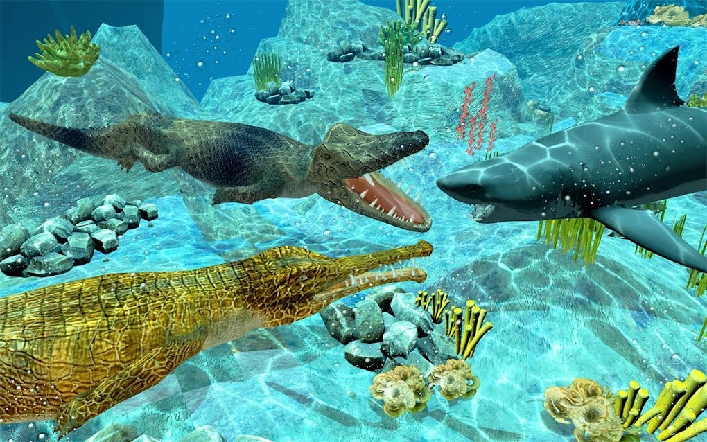 Hungry Crocodile Attack 3D: Crocodile Game 2019 APK für Android - Download