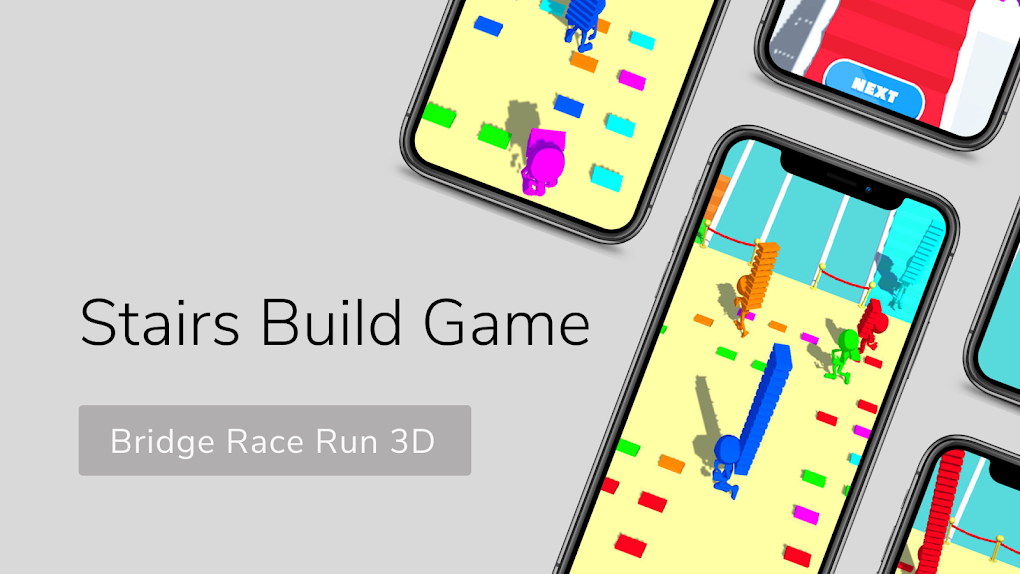 Android 용 Bridge Race Run - Stairs Build - 다운로드 Android 용 Bridge Race Run - Stairs Build - 다운로드