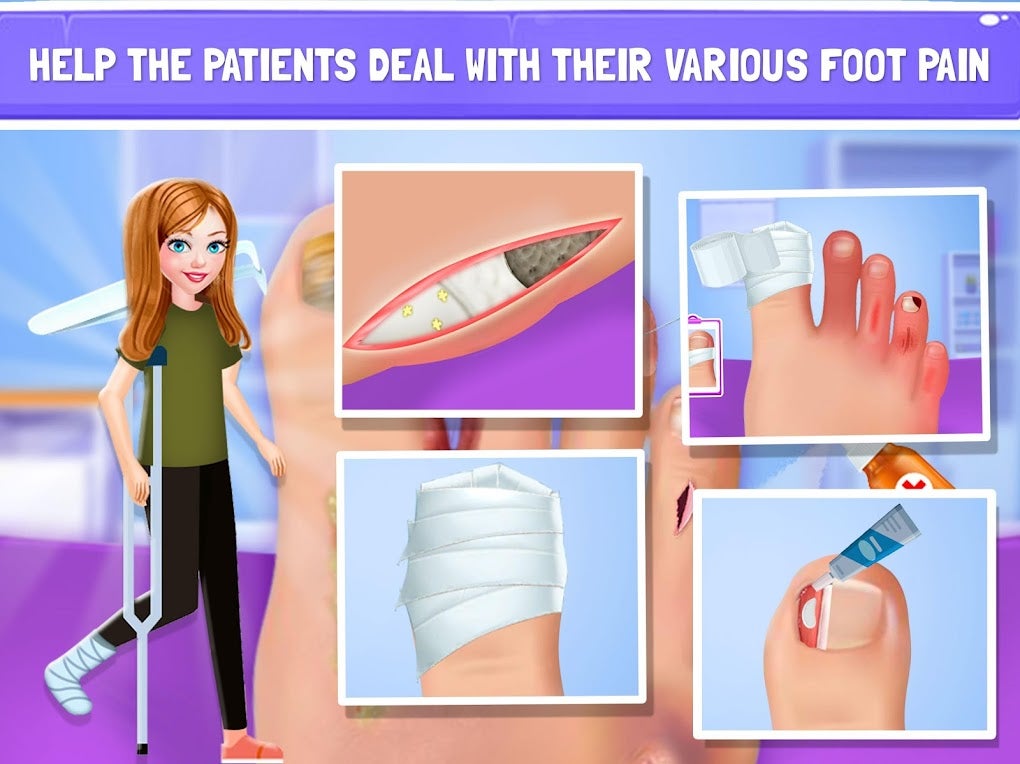 Nail Surgery Foot Doctor - Offline Surgeon Games for Android - Download