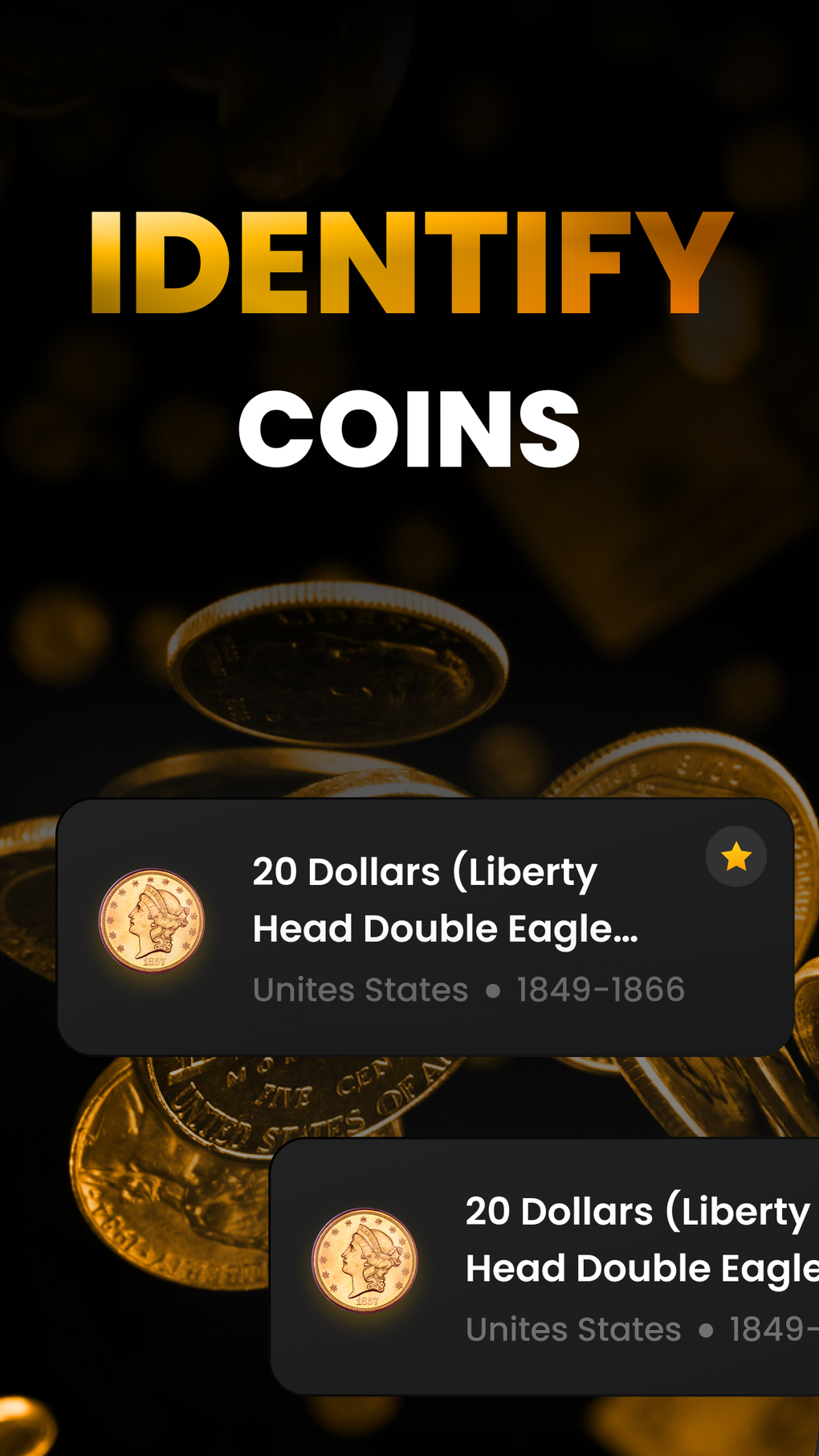 iPhone için Coin Identifier: Coins Scanner - İndir