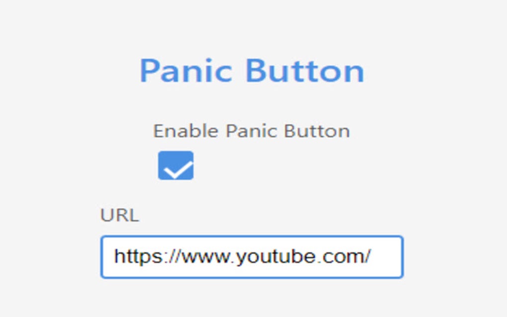 Panic Button for Google Chrome - Extension Download