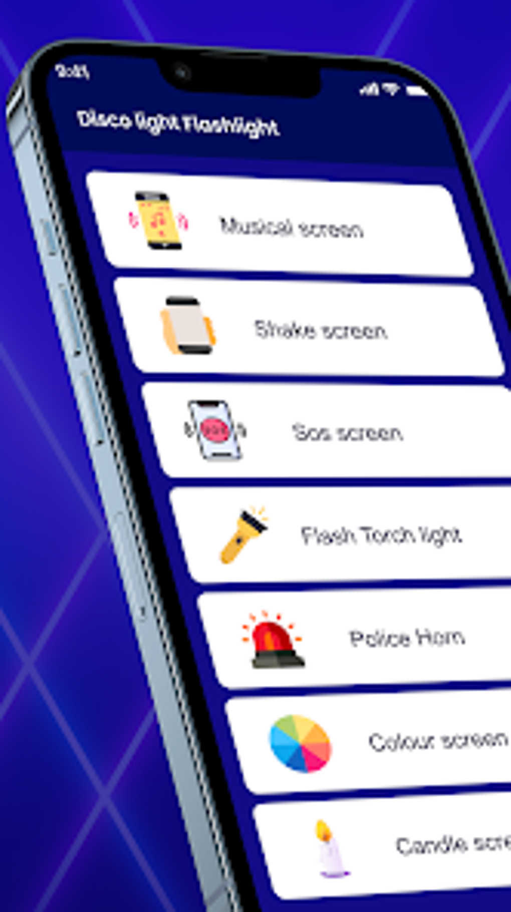 Disco Light Flashlight UVLight для Android — Скачать