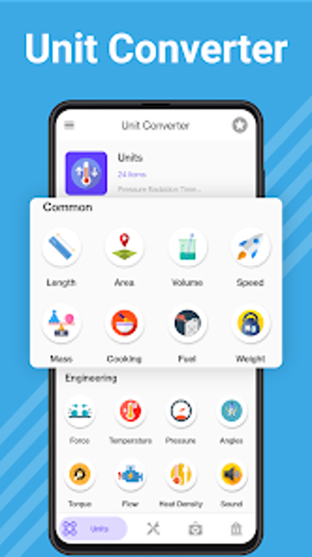 Android 용 Unit Converter Calculator - 다운로드