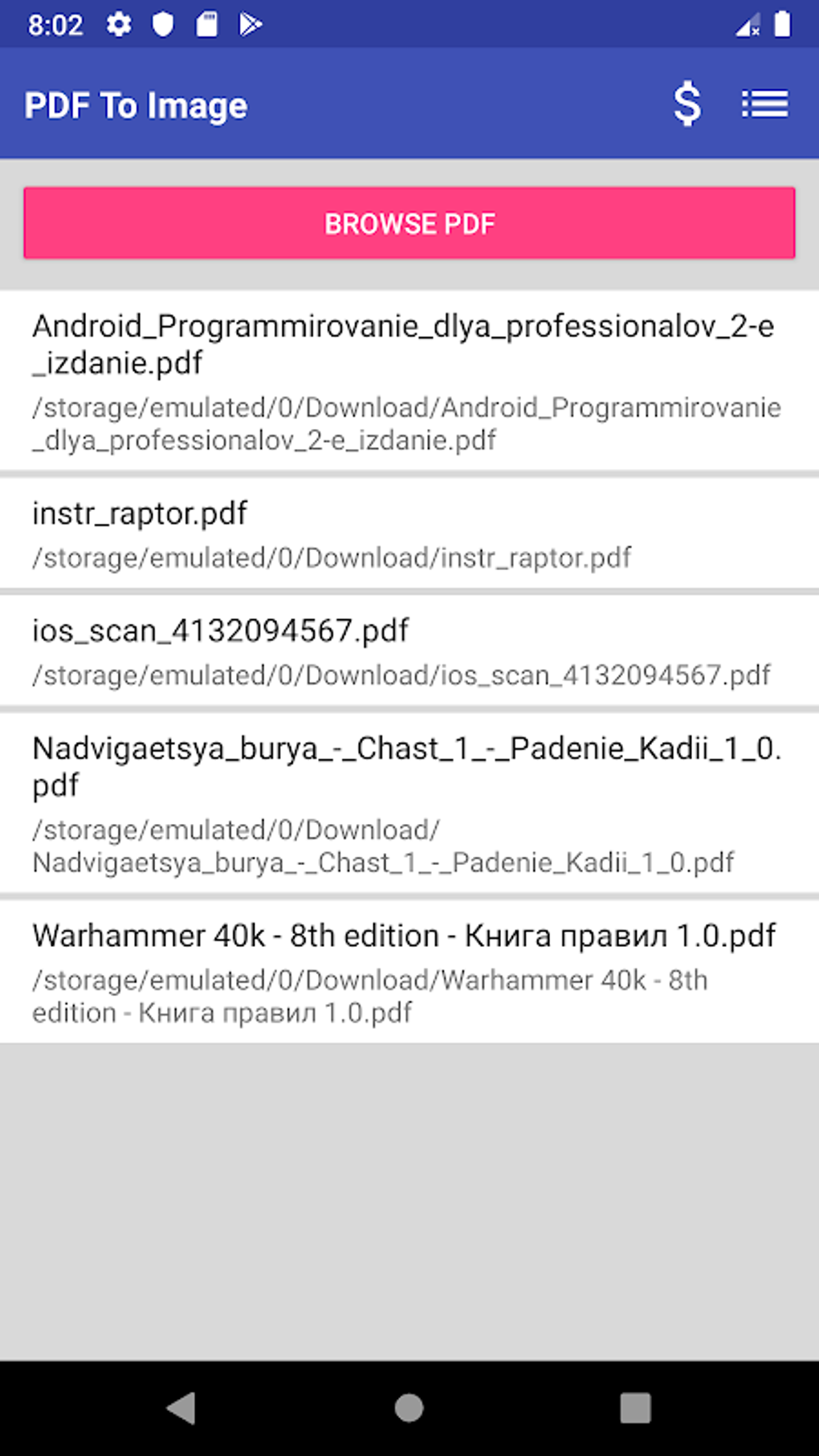 PDF to Image Converter APK für Android - Download