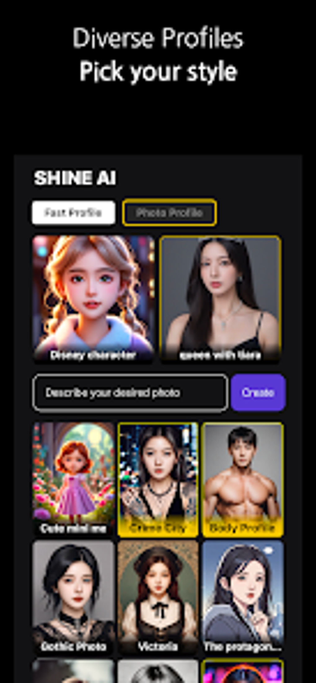 SHINE - AI Photos and Profiles for Android - Download