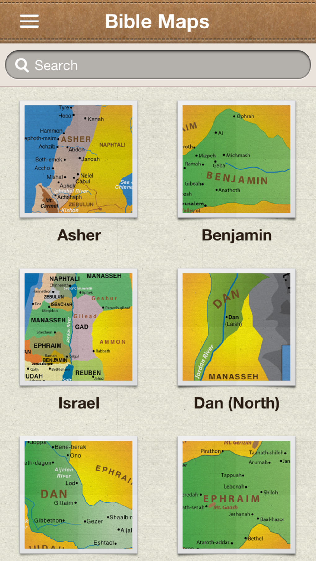 Bible Maps PLUS for iPhone - Download