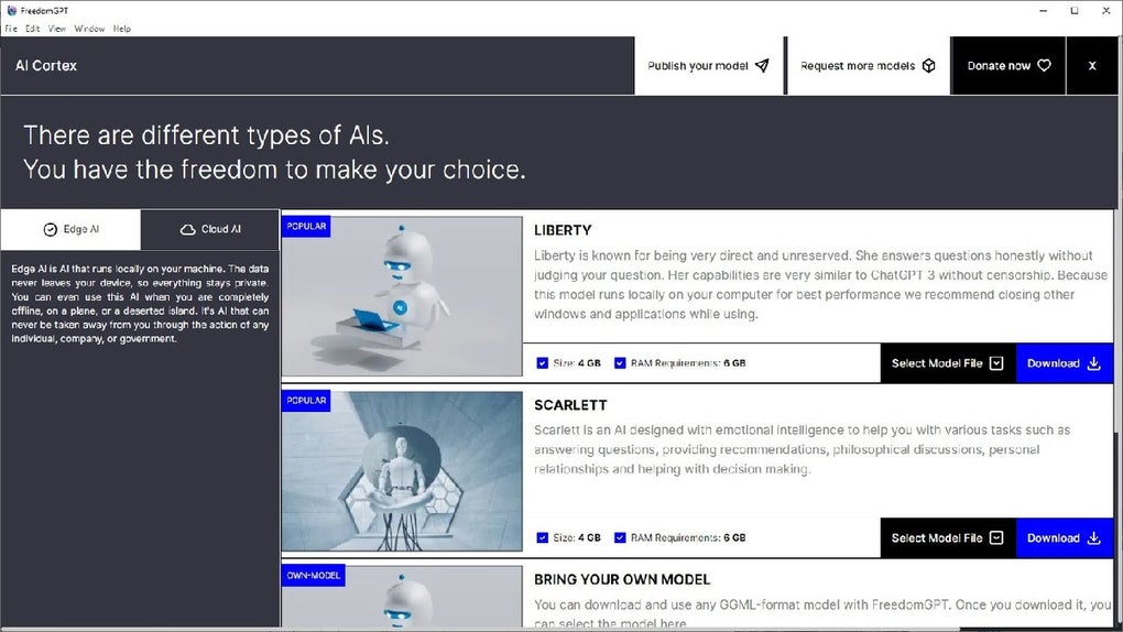 FreedomGPT for AI Productivity: review, features & use cases