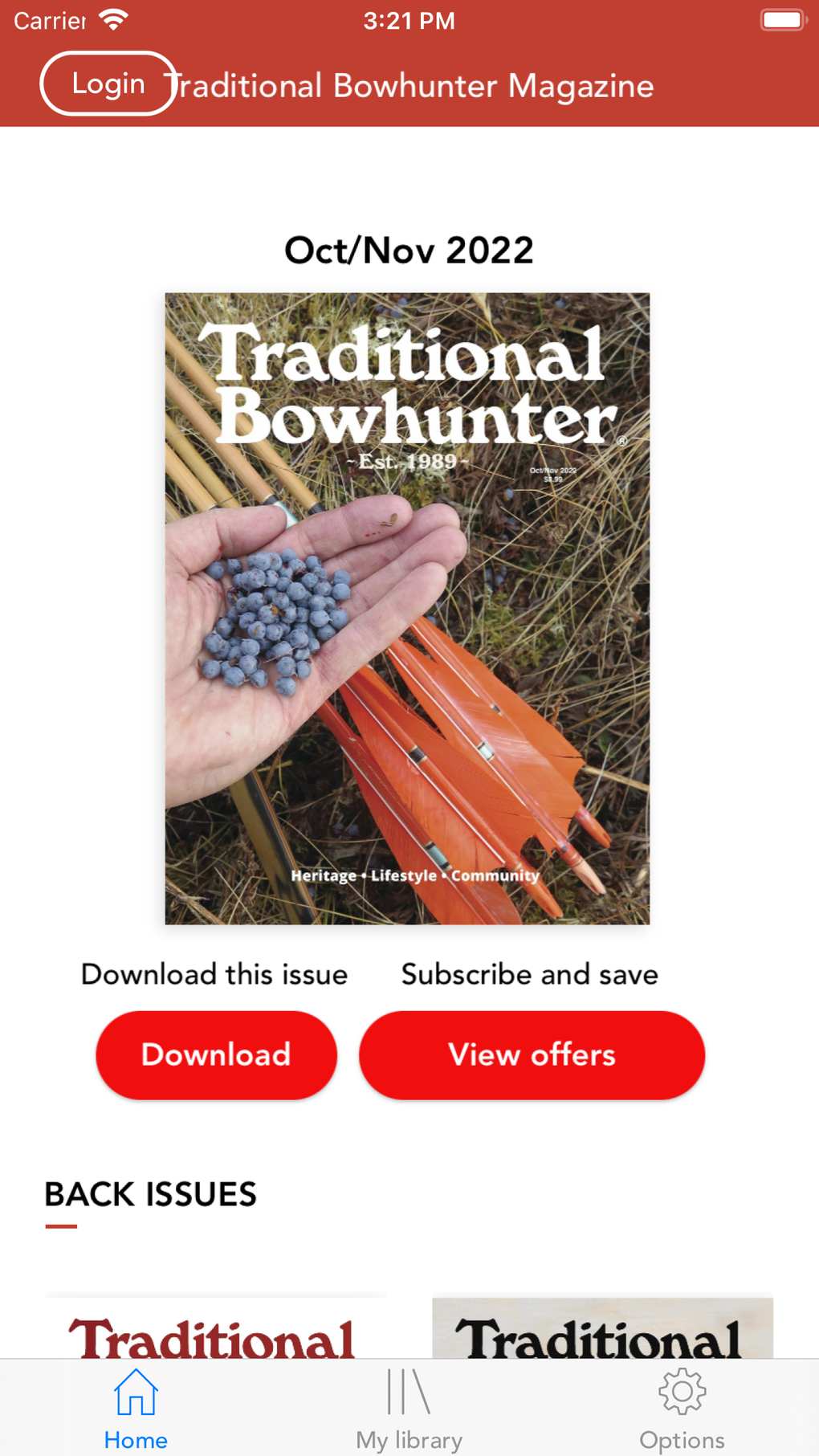 Traditional Bowhunter Magazine for iPhone - Download