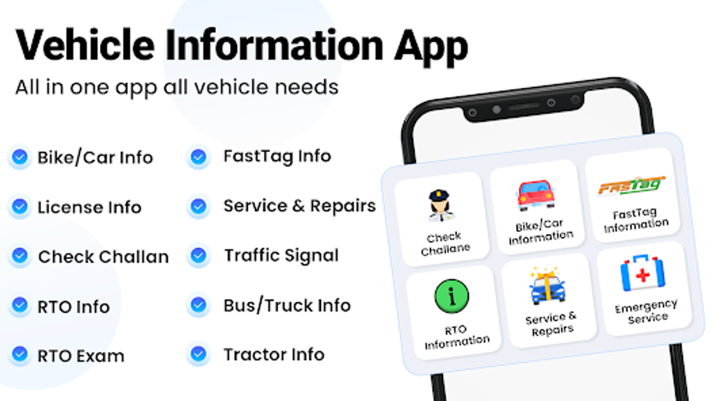 RTO Vehicle Information para Android - Descargar