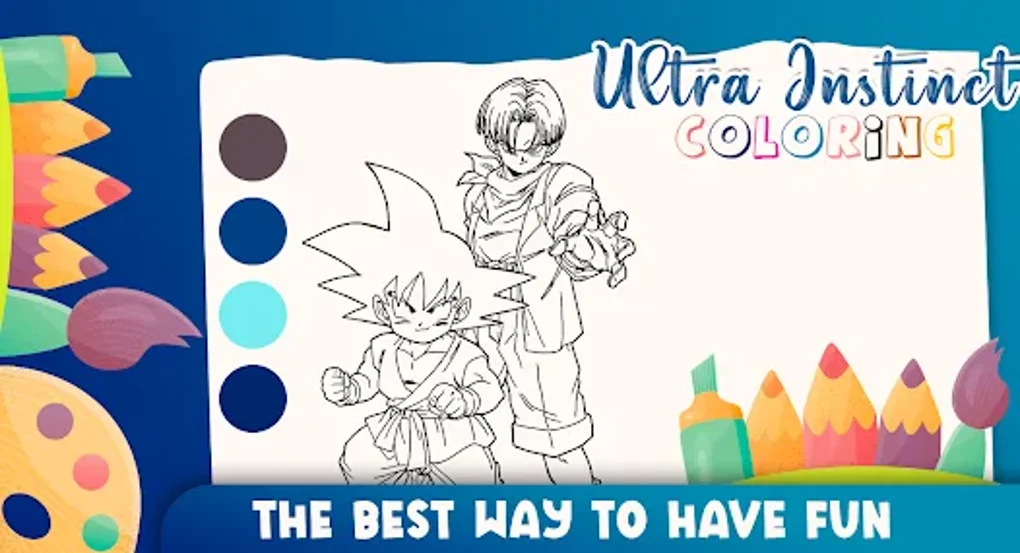 Dragon Ultra Instinct Coloring para Android - Descargar