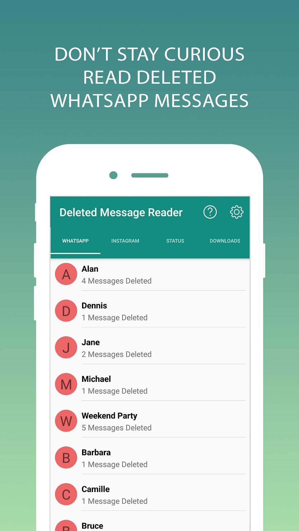 Deleted Message Reader for Android - Download