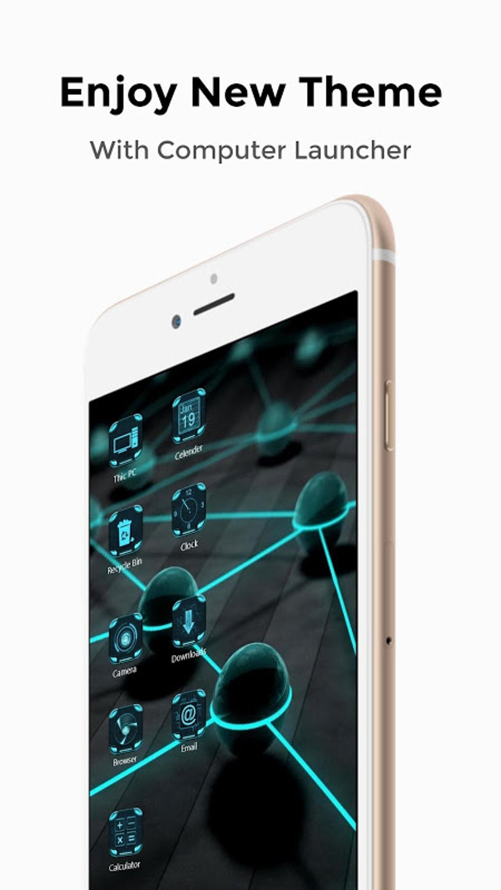 Blue Tech Theme APK for Android - Download