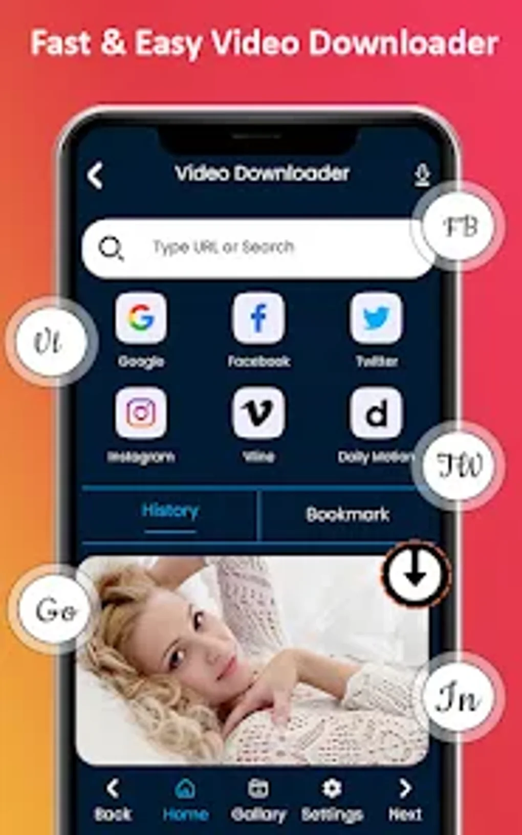 Video Downloader - XDownloader pour Android - Télécharger