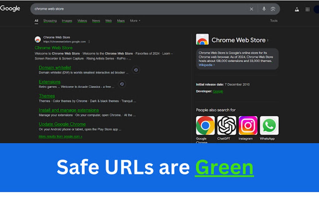 DeMasque - Safe URL Detector for Google Chrome - Extension Download