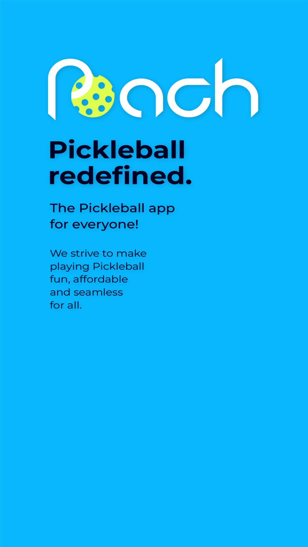 Poach - Pickleball for iPhone - Download
