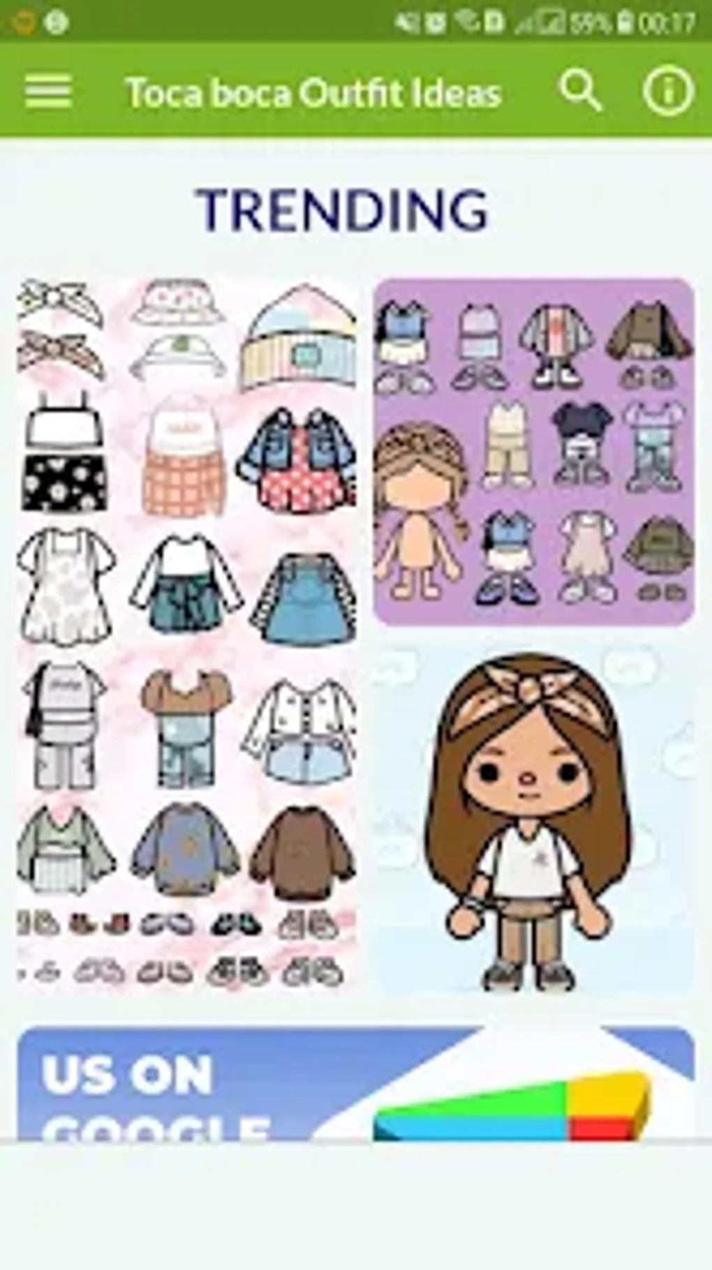 Toca Boca Outfit Ideas für Android - Download