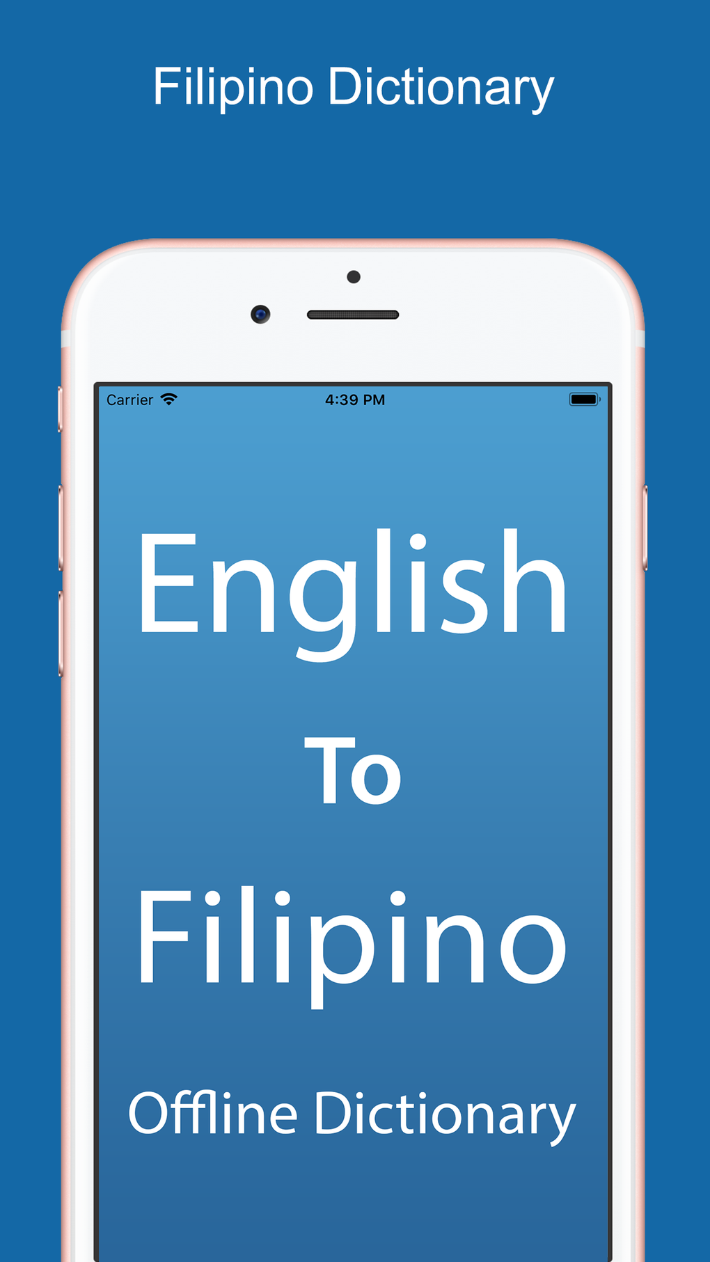Filipino Dictionary Pro para iPhone - Download