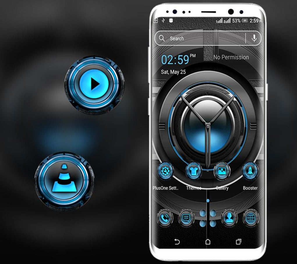 Techno Vault Launcher Theme for Android - Download