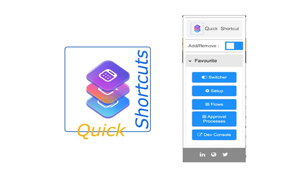 Quick Shortcuts para Google Chrome - Extensión Descargar