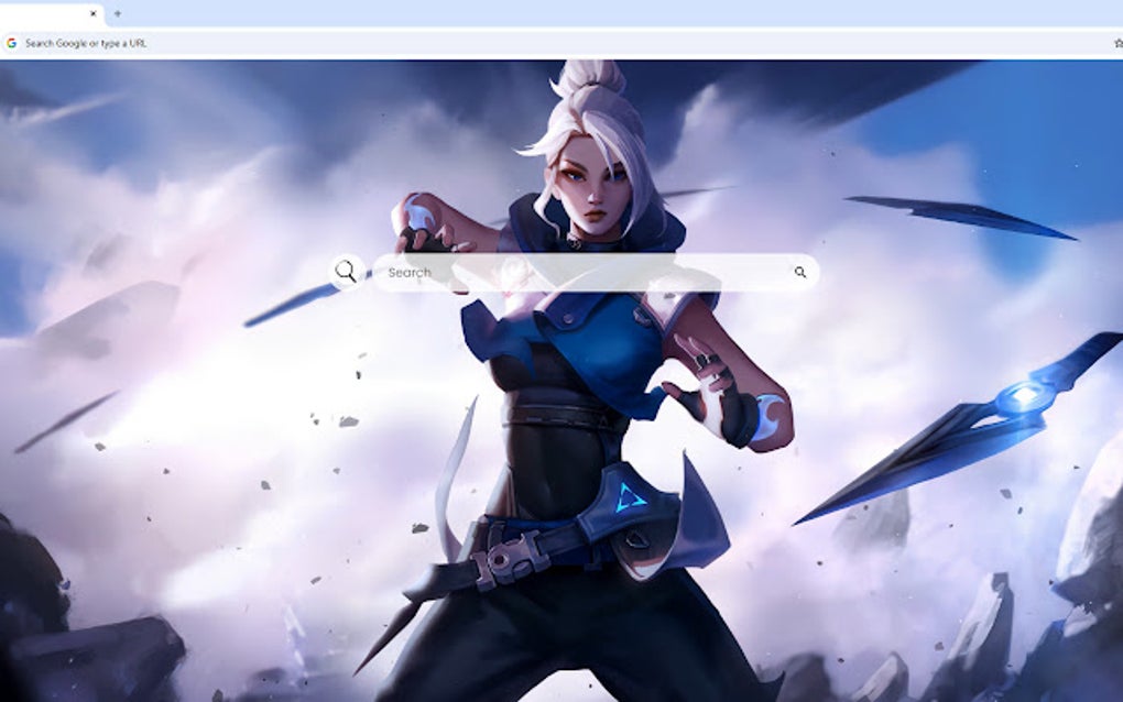 Valorant Jett Live Wallpaper สำหรับ Google Chrome - ส่วนขยาย ดาวน์โหลด