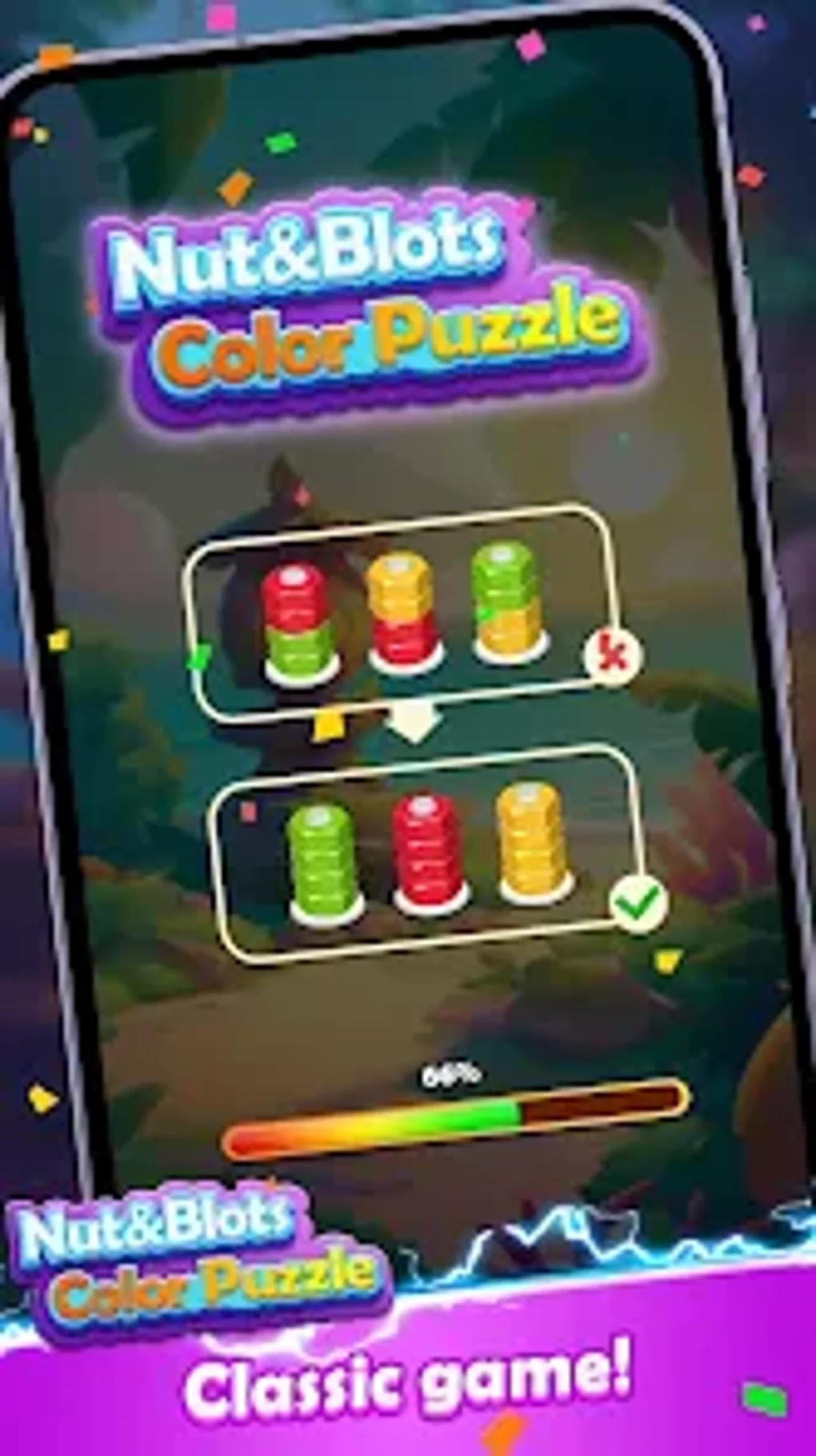 Nut Blots: Color Puzzle Game สำหรับ Android - ดาวน์โหลด