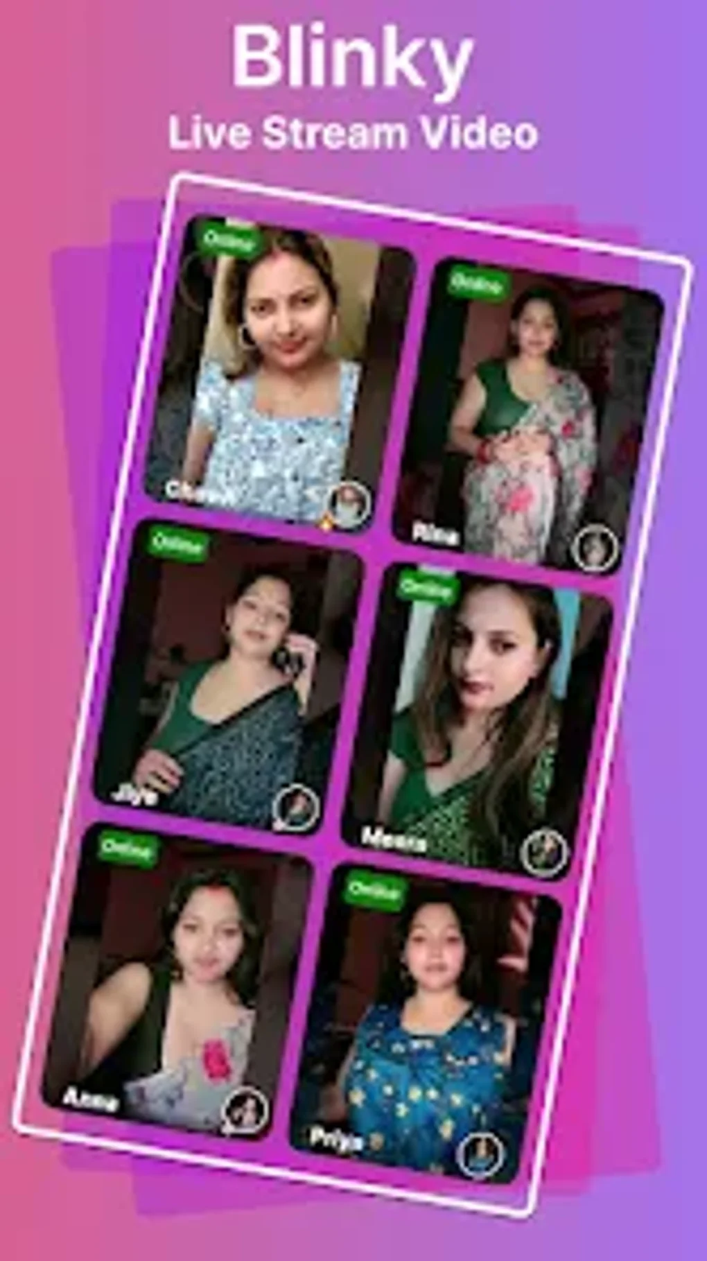 Blinky - Live Video Call para Android - Descargar