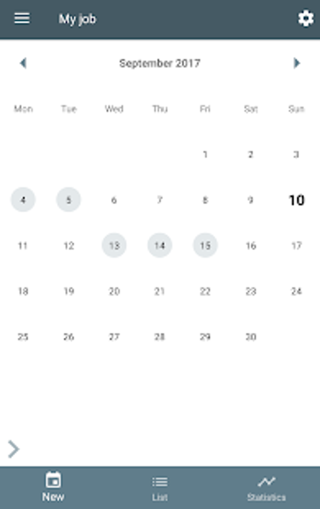 WorkIO Working hours Free APK para Android - Descargar