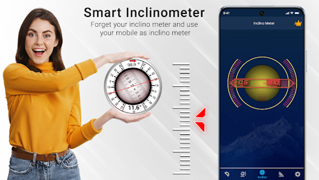Inclinometer Bubbel Level for Android - Download