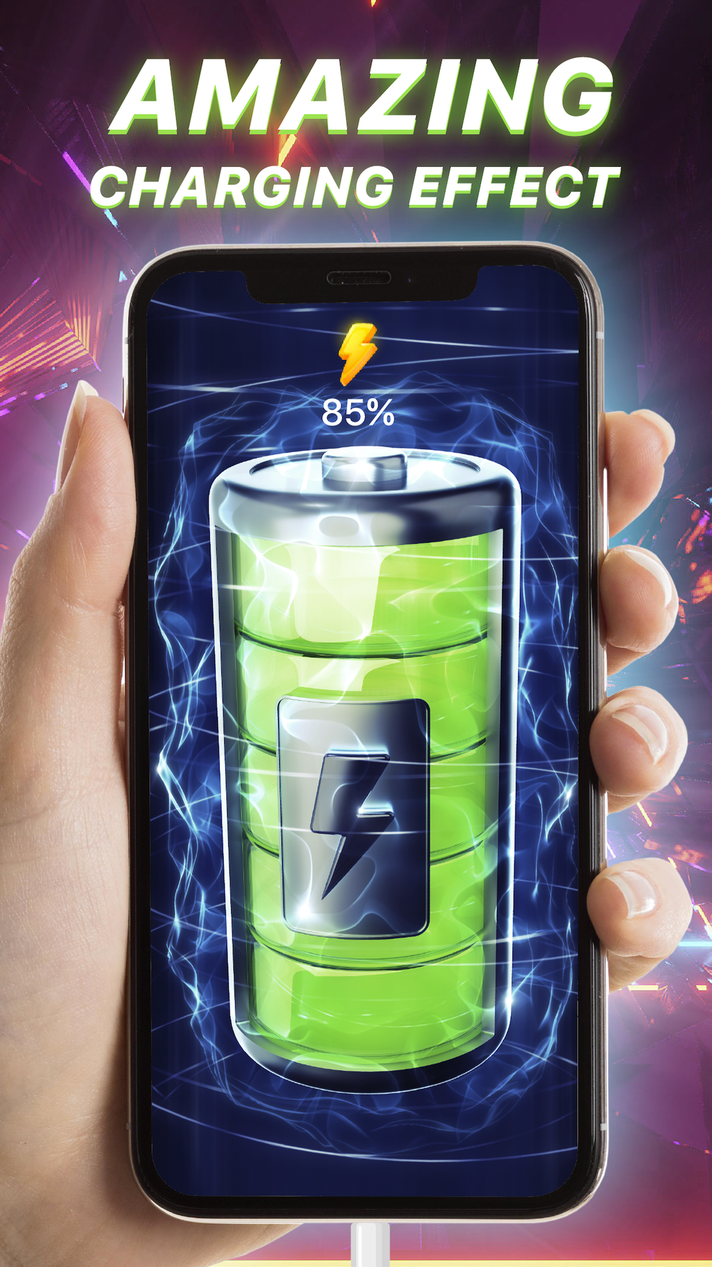 IPhone Battery Charger Animation App 