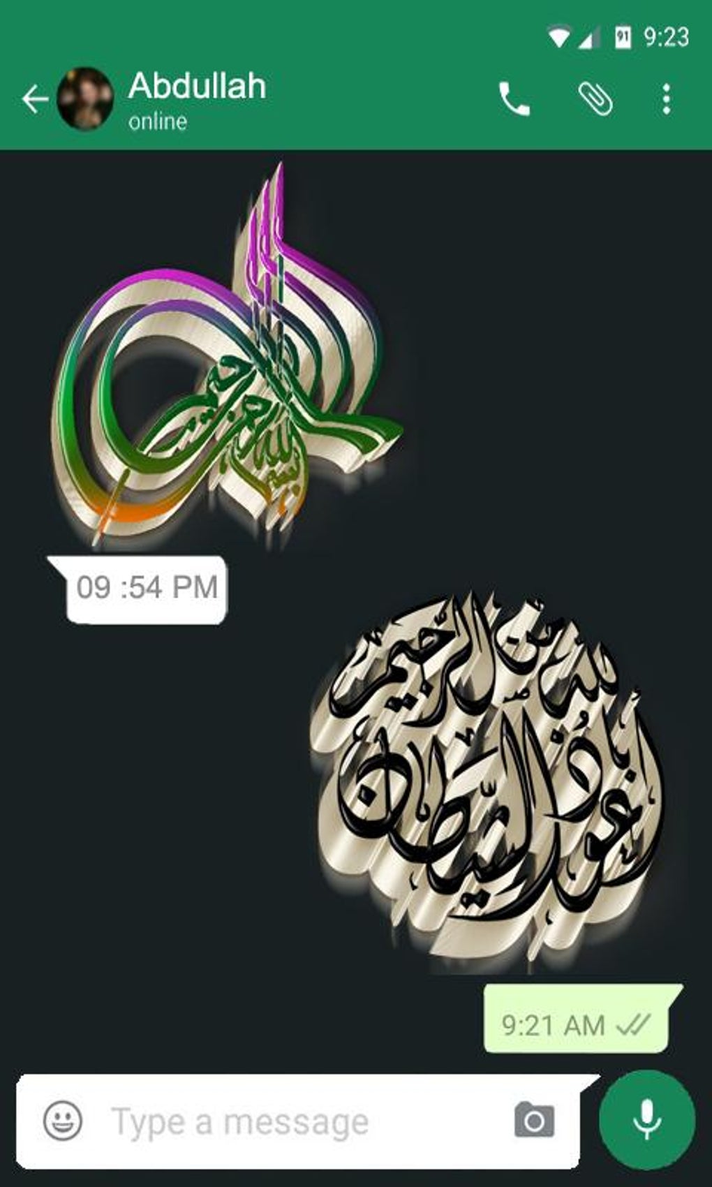 3D Islamic Stickers: WASticker für Android - Download
