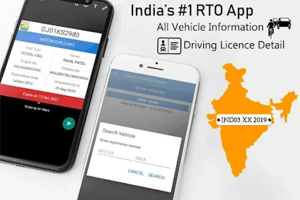 RTO Vehicle Owner Driving Li for Android - Download