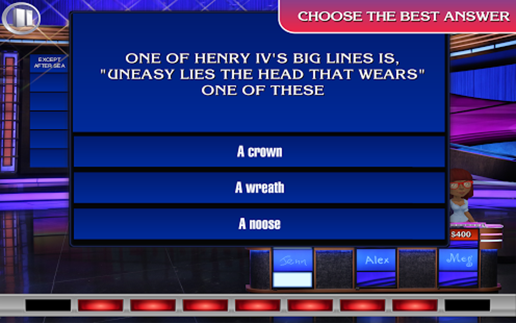 Free Jeopardy Game App Access Jeopardyapp Com Jeopardyapp Jeopardy 