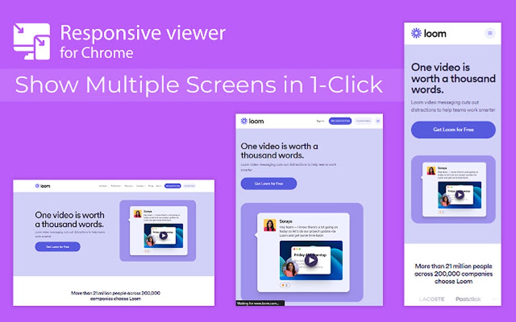 Responsive viewer For Chrome para Google Chrome - Extensión Descargar