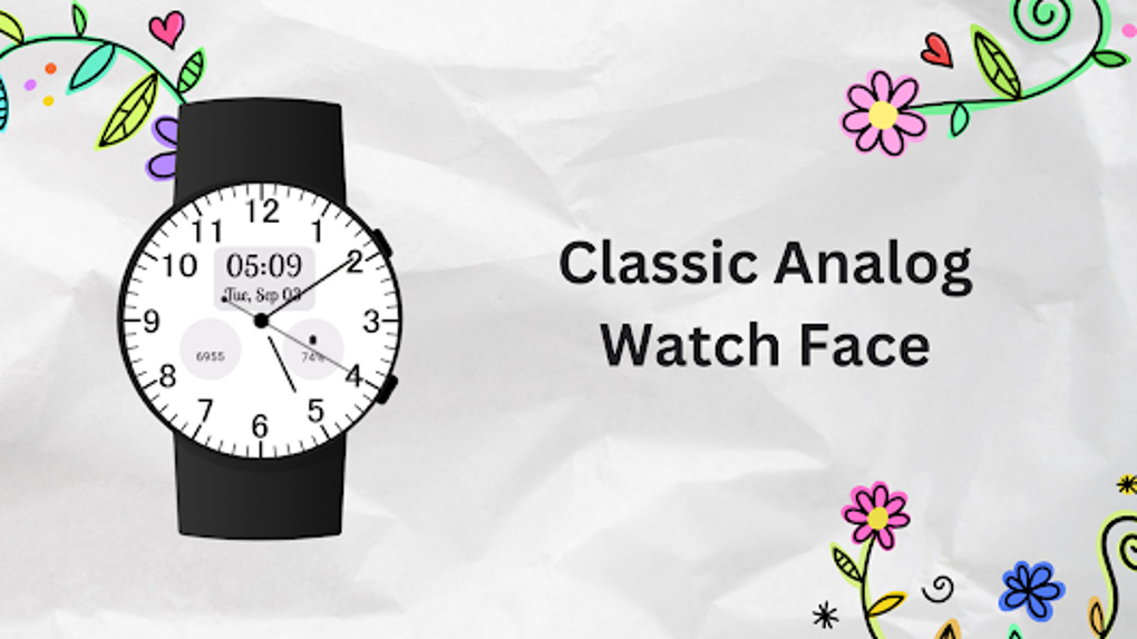 Android için Classic Analog Watch Face - İndir