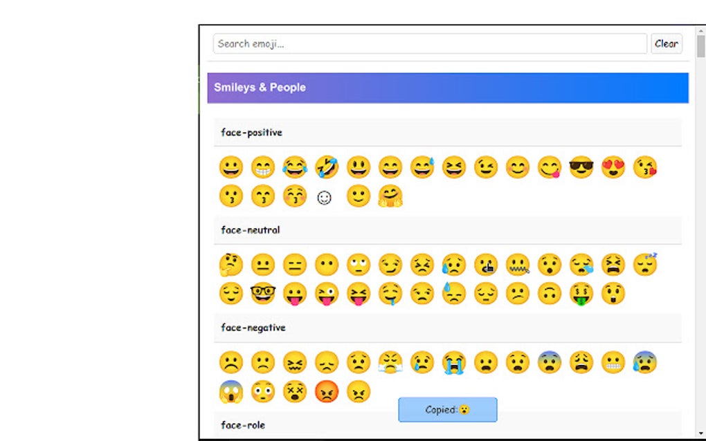 Simple Emoji Picker para Google Chrome - Extensión Descargar Simple Emoji Picker para Google Chrome - Extensión Descargar