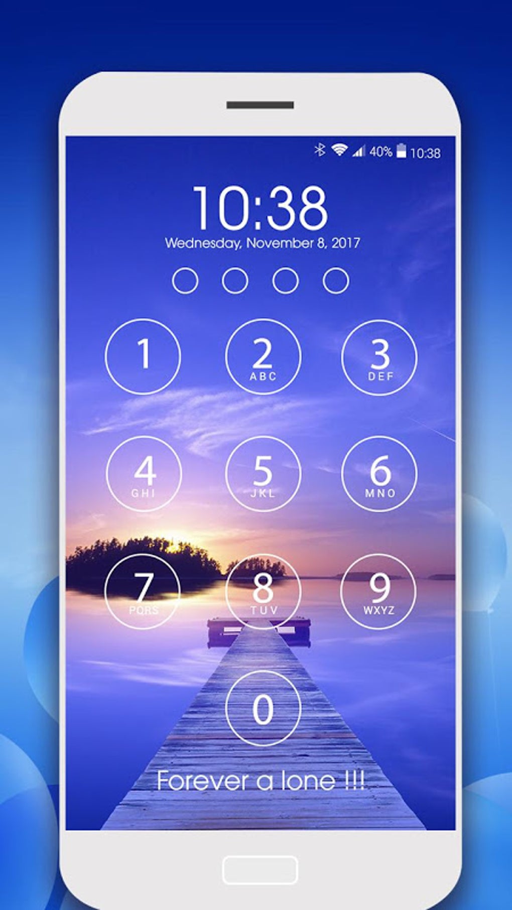 Keypad lock screen pour Android - Télécharger